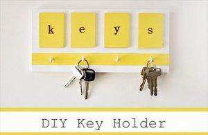 15 DIY Key Holder Ideas
