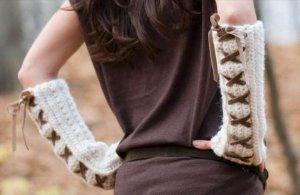 37 Awesome Basic Crochet Fingerless Armwarmers