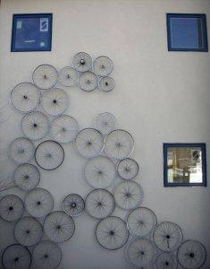 32 Recycled Bike Into An Amazing Arts & Design