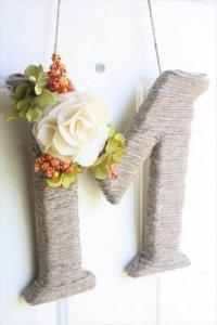 20 Amazing Home Decor Eye-Catching DIY Letters