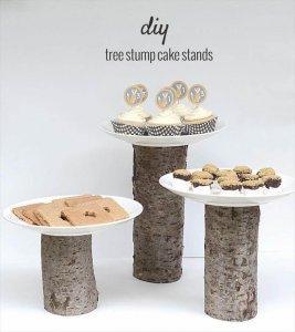 14 Quick and Easy DIY Cool Cake Stand Craft Ideas
