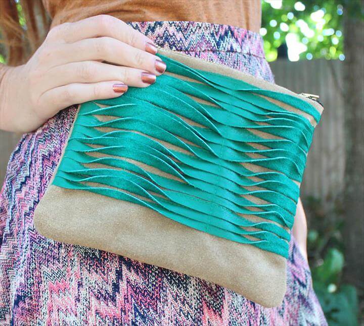 15 Awesome DIY Leather Clutch Ideas