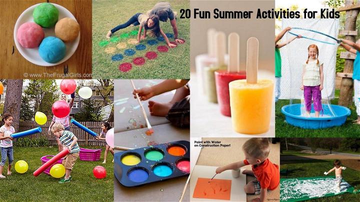 20 DIY Easy Summer Crafts To Keep Kids Busy - DIY to Make