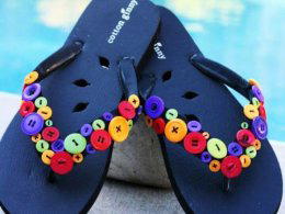 9 DIY Fancy Flip Flop Design