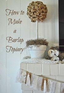 50 Unique DIY Burlap Ideas - DIY Burlap Step by Step Tutorials - DIY to Make