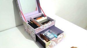 15 DIY Makeup Boxes and Holders - DIY to Make