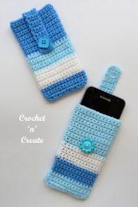 30 Free Crochet Phone Case Patterns {2021 Updated}