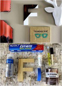 15 Ideas To Make Decorative Letters | DIY Wooden Letter {2021}