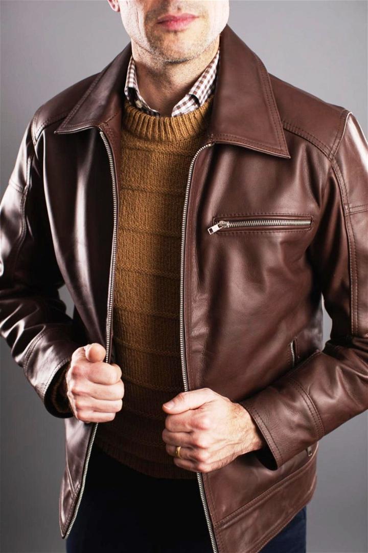 Styling Ideas to Style Men’s Leather Jacket Casually