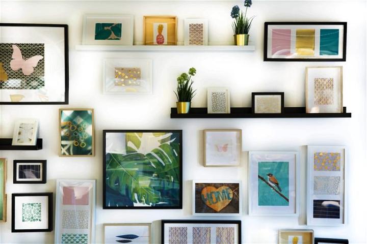 4 Fab Ways to Decorate Plain Walls - DIY to Make
